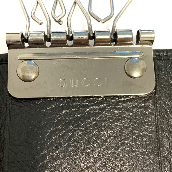 Gucci | Accessories | Gucci Key Case In Black Nylon | Poshmark